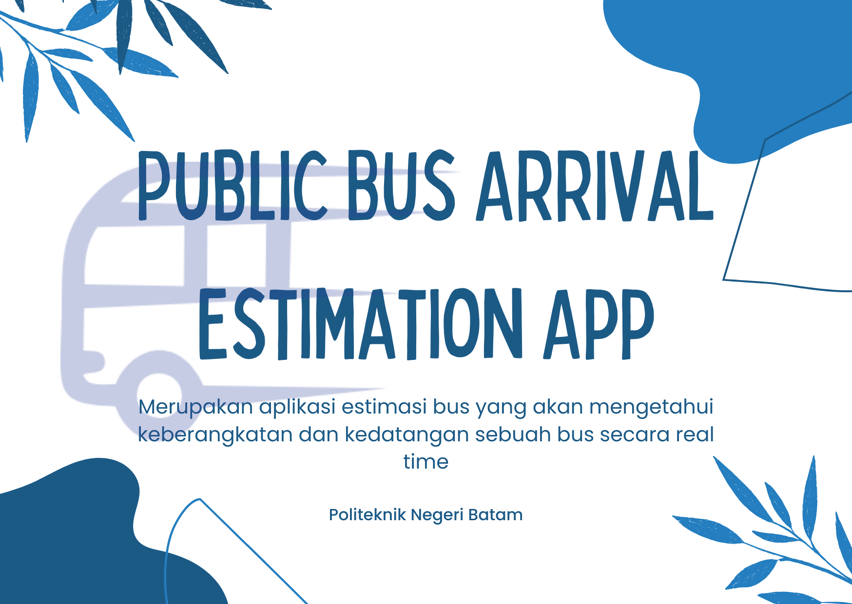 Pamer.in | Public Bus Arrival Estimation App