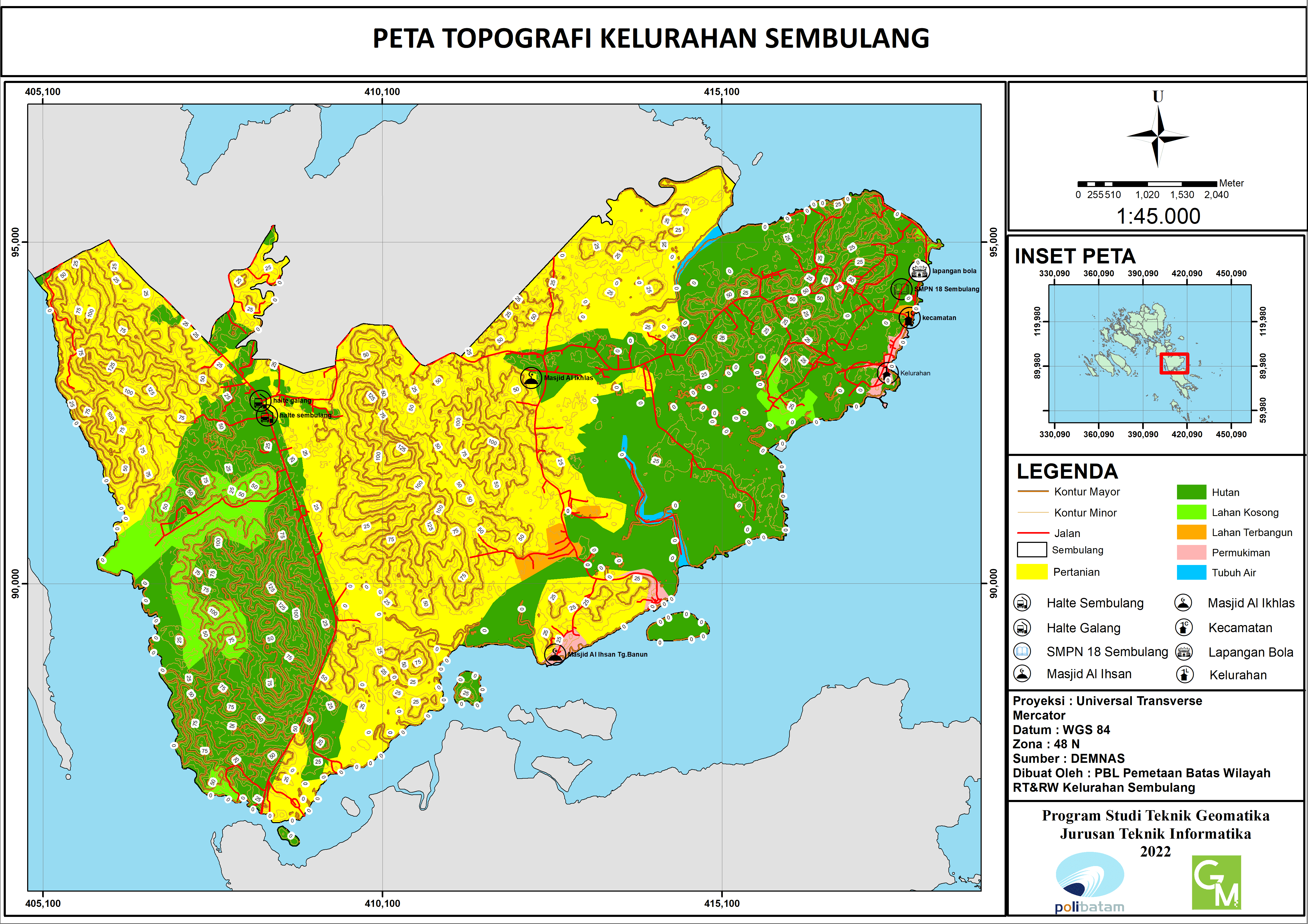 Pamer.in | Pemetaan Batas Wilayah RT dan RW secara kartometris di ...