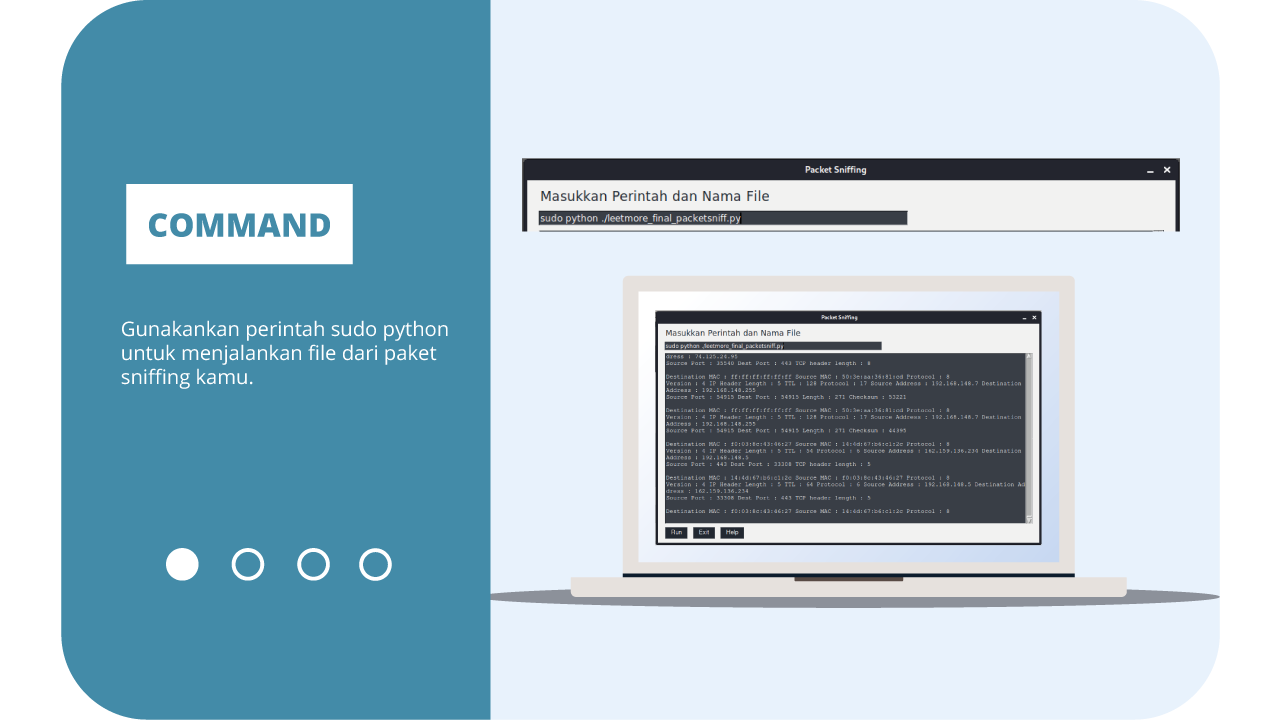 Pamer.in | Packet Sniffer For Linux